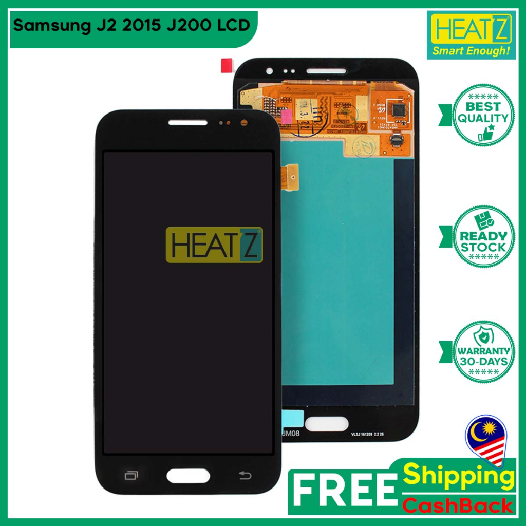 Samsung Galaxy J2 2015 J200 J200H J200G OLED LCD With Touch Screen Digitizer Display Replacement ...