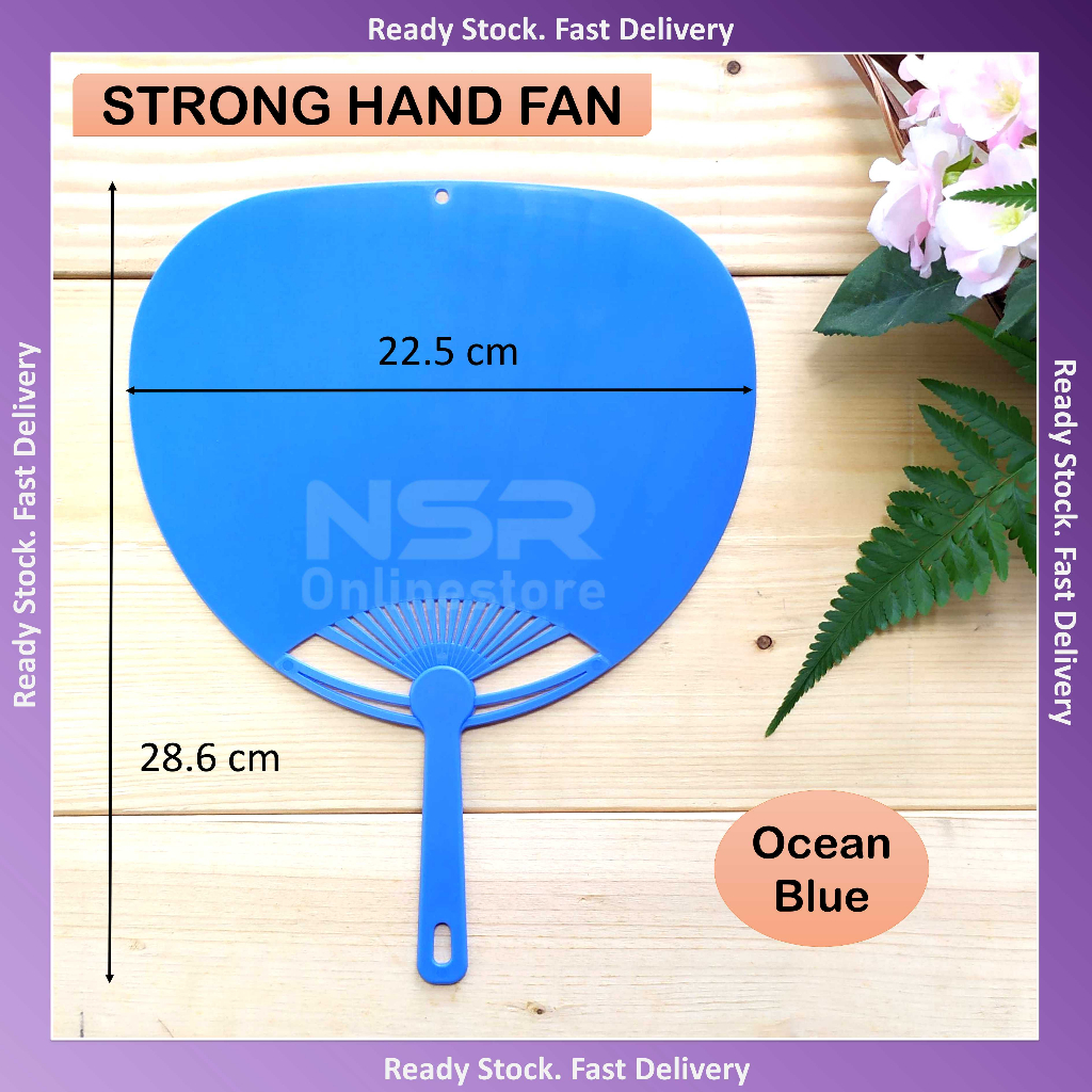 Kipas Tangan Plastik / Merdeka / Independence Day / Hand Fan Plastic ...