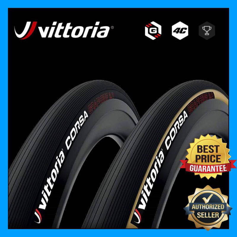 Vittoria Corsa road tire tyre | 23c | 25c | 28c | 30c TUBE /TUBELESS ...