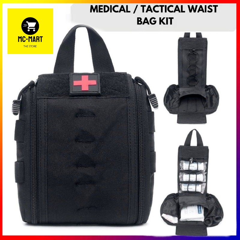 Outdoor Tactical MOLLE Medical Pouch First Aid Kit Utility Emergency ...