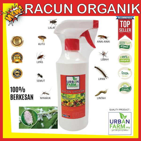 RACUN ORGANIK UNTUK SERANGGA BENA PUTIH UNTUK TUMBUHAN | Shopee Malaysia