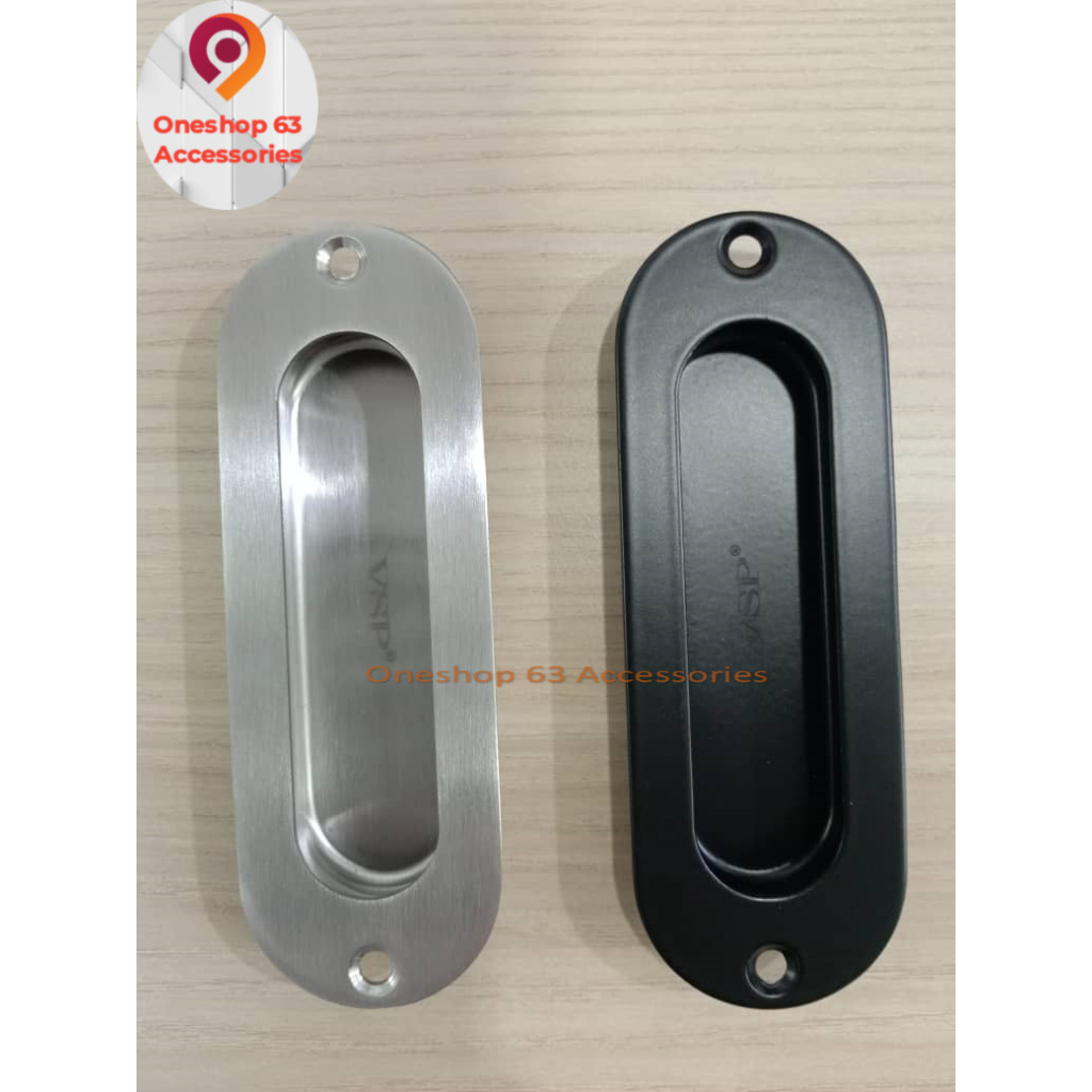 𝗩𝗦𝗣 𝗦𝗹𝗶𝗱𝗶𝗻𝗴 𝗗𝗼𝗼𝗿 𝗦𝘁𝗲𝗲𝗹 𝗛𝗮𝗻𝗱𝗹𝗲 𝗢𝘃𝗮𝗹 𝗙𝗹𝘂𝘀𝗵 𝗣𝘂𝗹𝗹 (𝟲𝟬𝟬𝗩𝗦-𝗗𝗦-𝟬𝟬𝟯𝟬) 钢门推拉把手 | Shopee Malaysia
