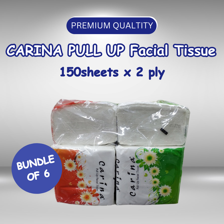 CARINA PULL UP Facial Tissue 150sheets x 2 ply | Shopee Malaysia