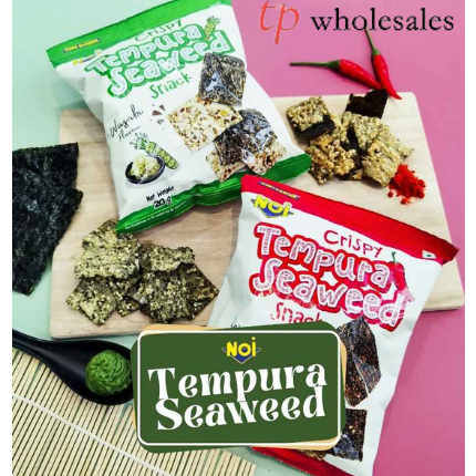 NOI CRISPY TEMPURA SEAWEED SNACK 20G | Shopee Malaysia