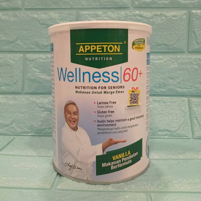 APPETON Nutrition Wellness 60+ Vanilla (900g) | Shopee Malaysia