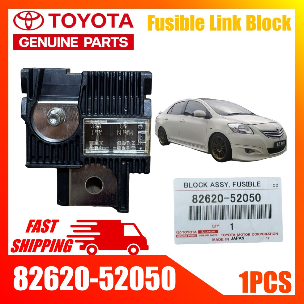 Genuine Toyota Fusible Link Block 82620-52050 – Toyota Vios / Fusible ...