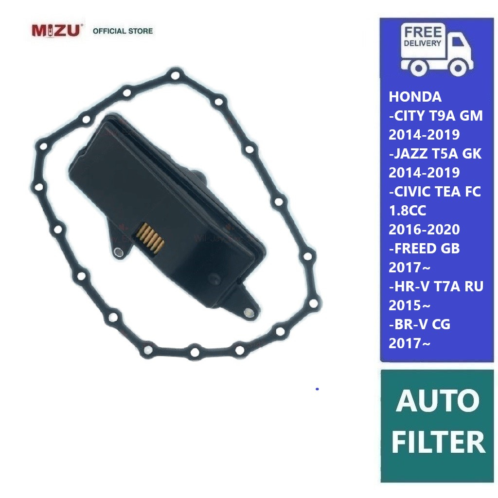 MIZU CVT TRANSMISSION FILTER HONDA CITY T9A,JAZZ T5A,CIVIC FC 1.8,FREED ...