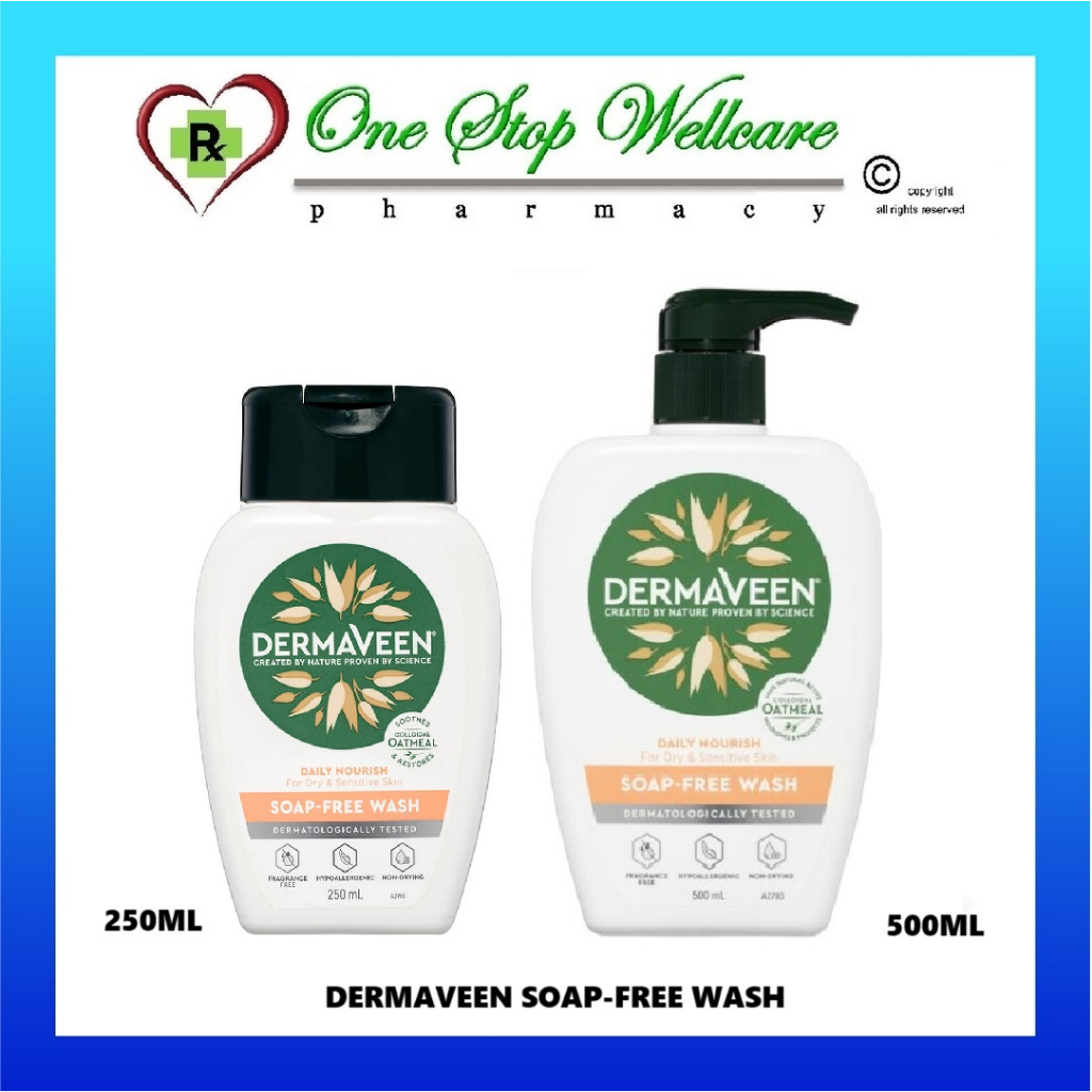 DERMAVEEN SOAP-FREE WASH 250ML / 500ML | Shopee Malaysia