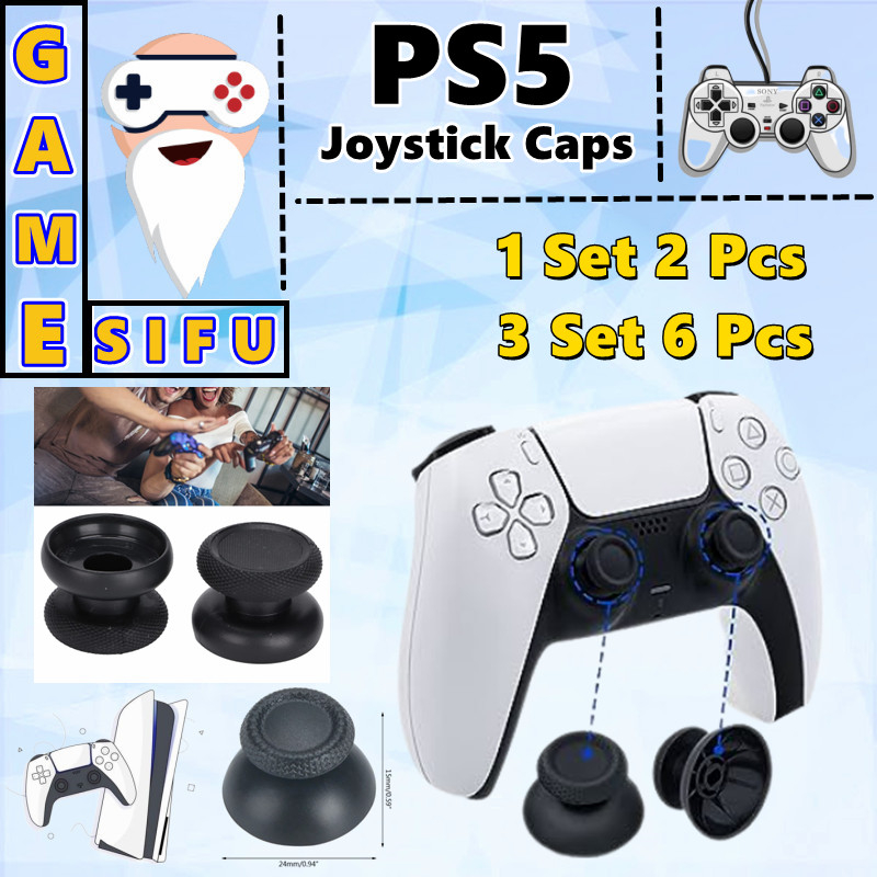 Joystick Caps For PS5/PS4/PS3 Gamepad Controllers Dual Sense Controller ...