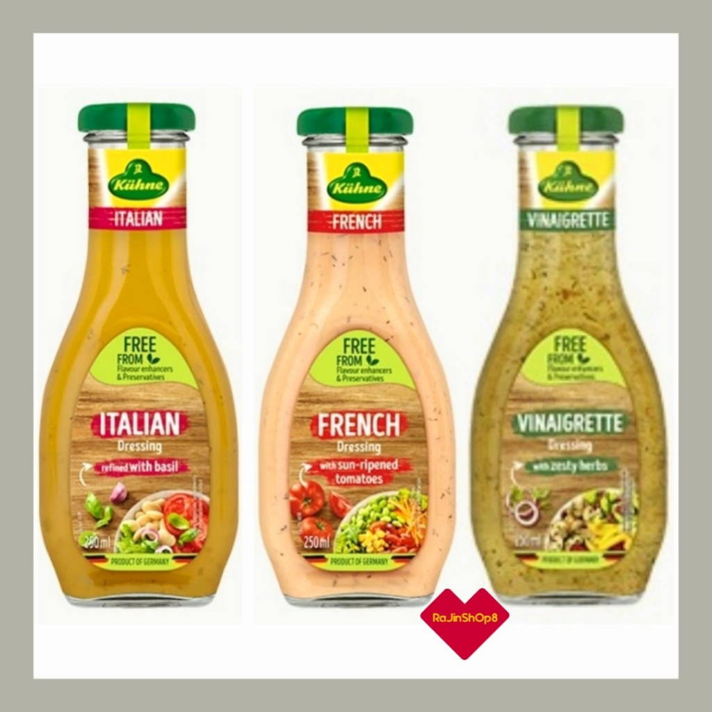 KUHNE Dressings - Vinaigrette / French / Italian / Honey & Mustard ...