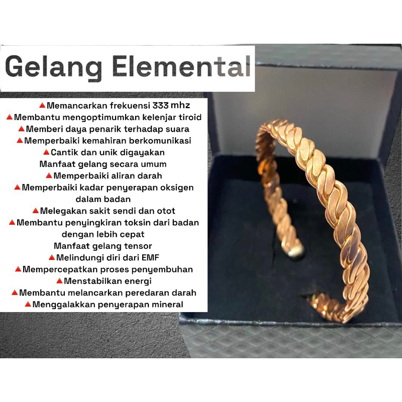 Tensor Ring Gelang Elemental ( 6Wire ) Original Cooper | Shopee Malaysia