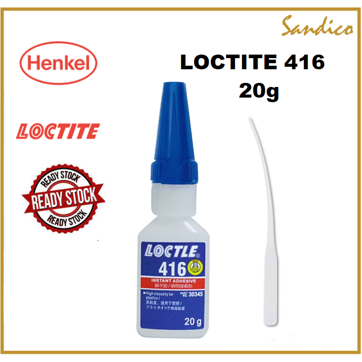 Loctite 416 Instant Adhesive 20g LOCTITE 416 Super Bonder Super Glue ...
