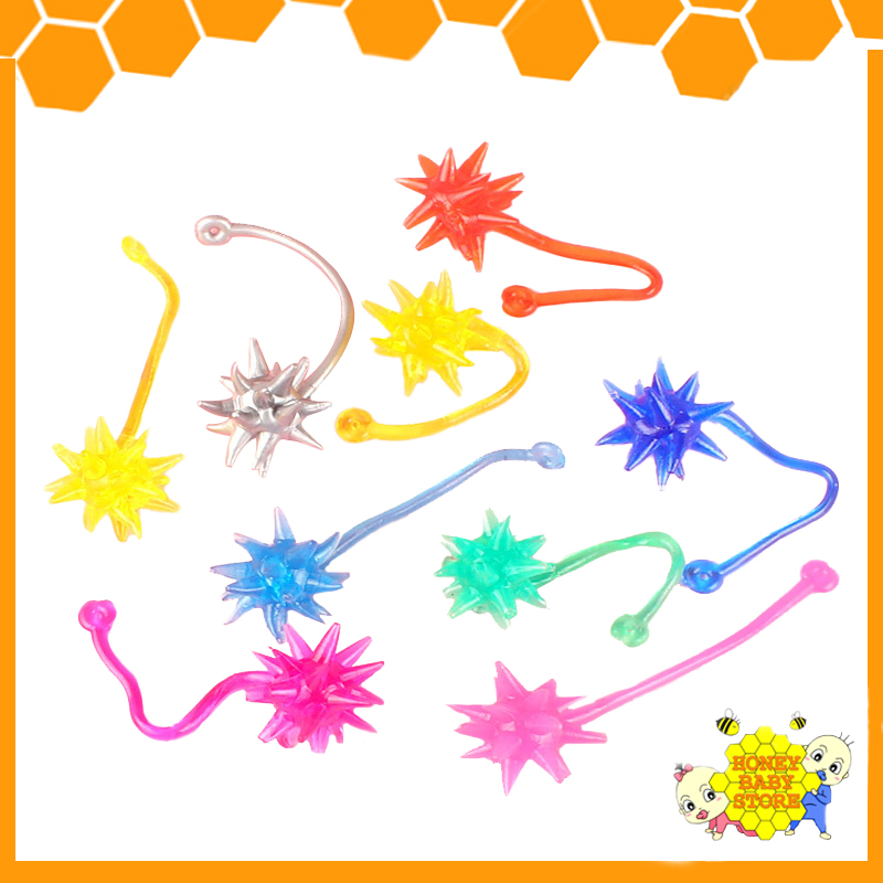 Children's Fun Hands-off Nostalgic Meteor Hammer Toy Soft Rubber ...