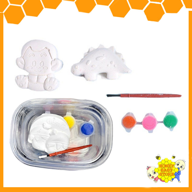 Boxed Plaster Doll Bisque Coloring Creative Graffiti Children DIY ...