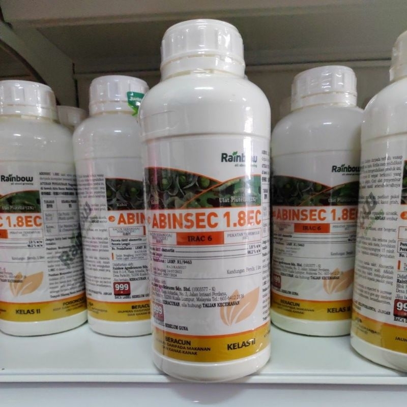 Abinsec 1.8 EC 1L Abamectin Racun Serangga Pelbagai Jenis | Shopee Malaysia