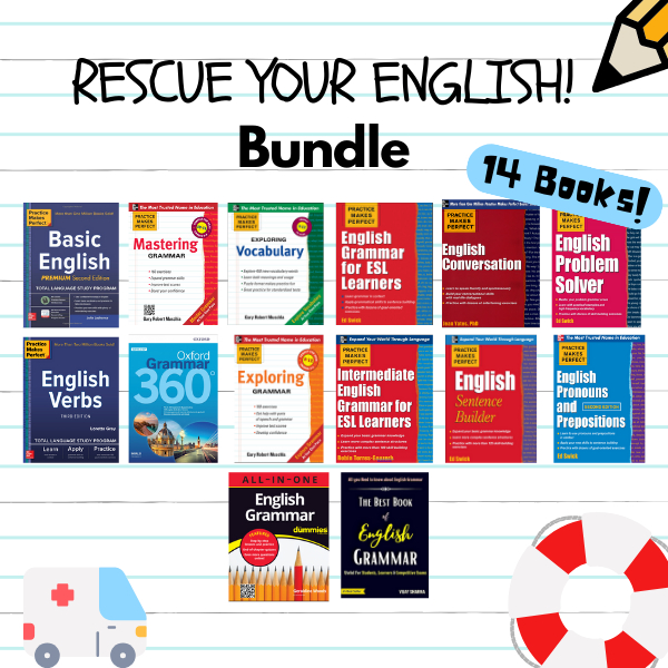 📚[SOFT COPY/PDF]💯14 IN 1 RESCUE YOUR ENGLISH BUNDLE ️‍🔥3800+PAGES! ️‍🔥 ...