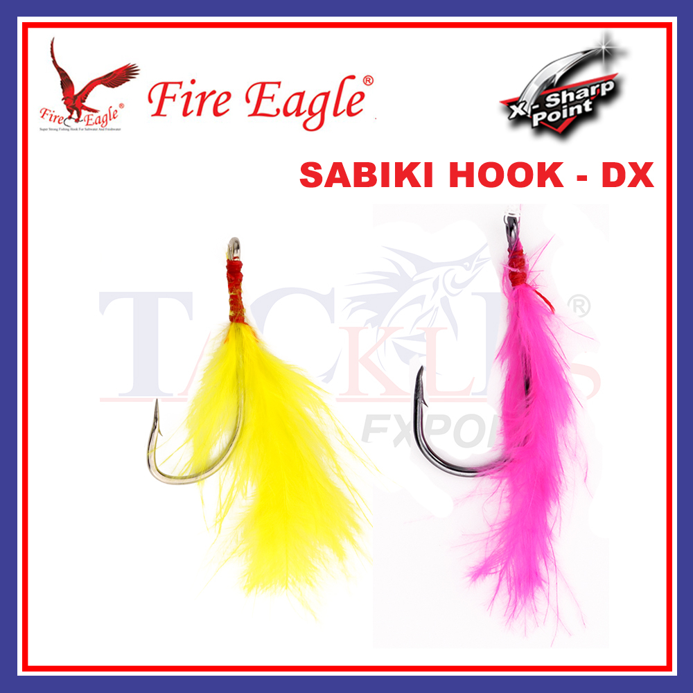 Fire Eagle Sabiki Apollo Fishing Hook Matakail Pancing DX 949 DX 959 ...