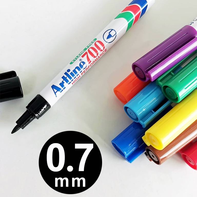 ARTLINE 700 PERMANENT MARKER 0.7MM (12 pcs in Box) | Shopee Malaysia