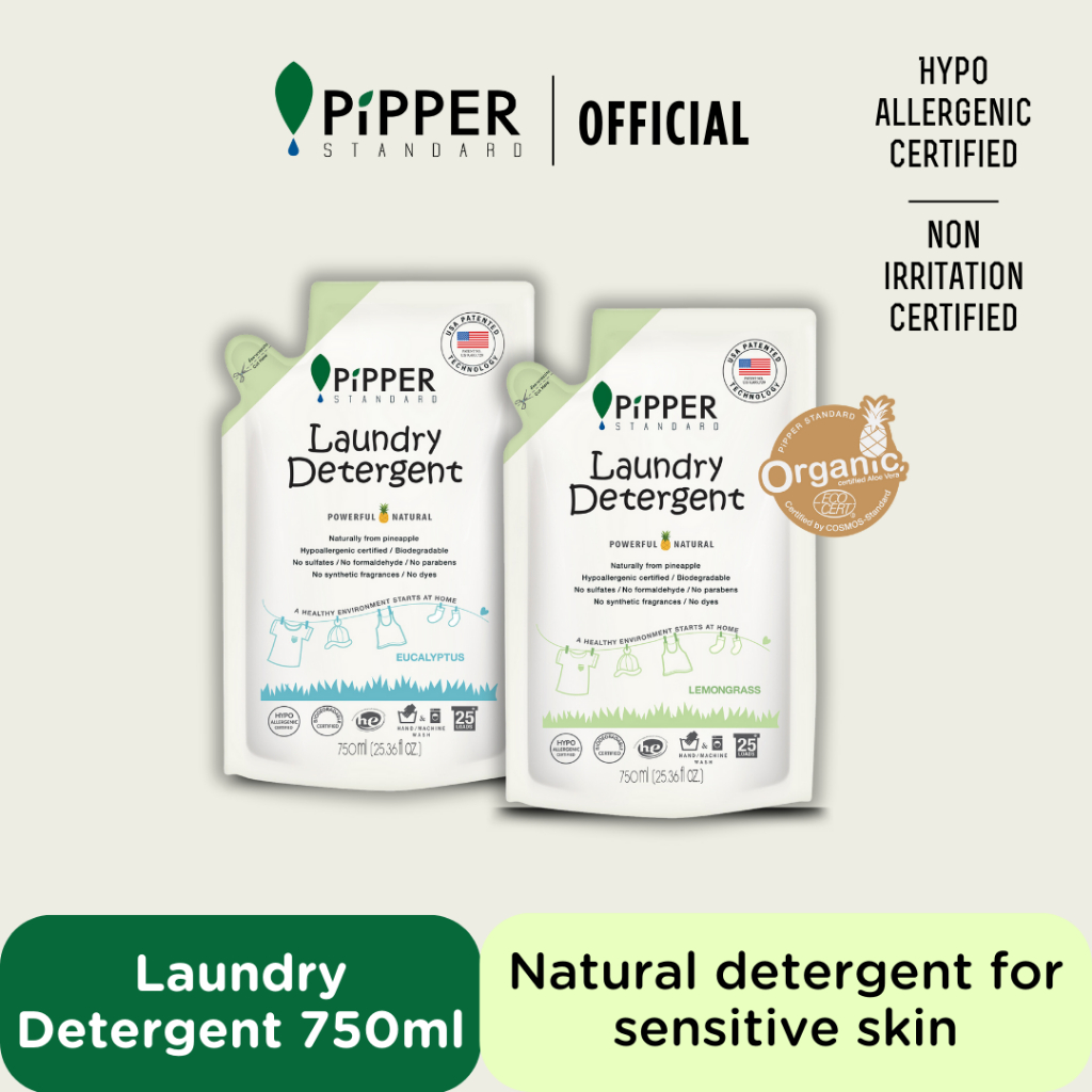Pipper Standard Laundry Detergent Refill Pouch 750ml | Shopee Malaysia