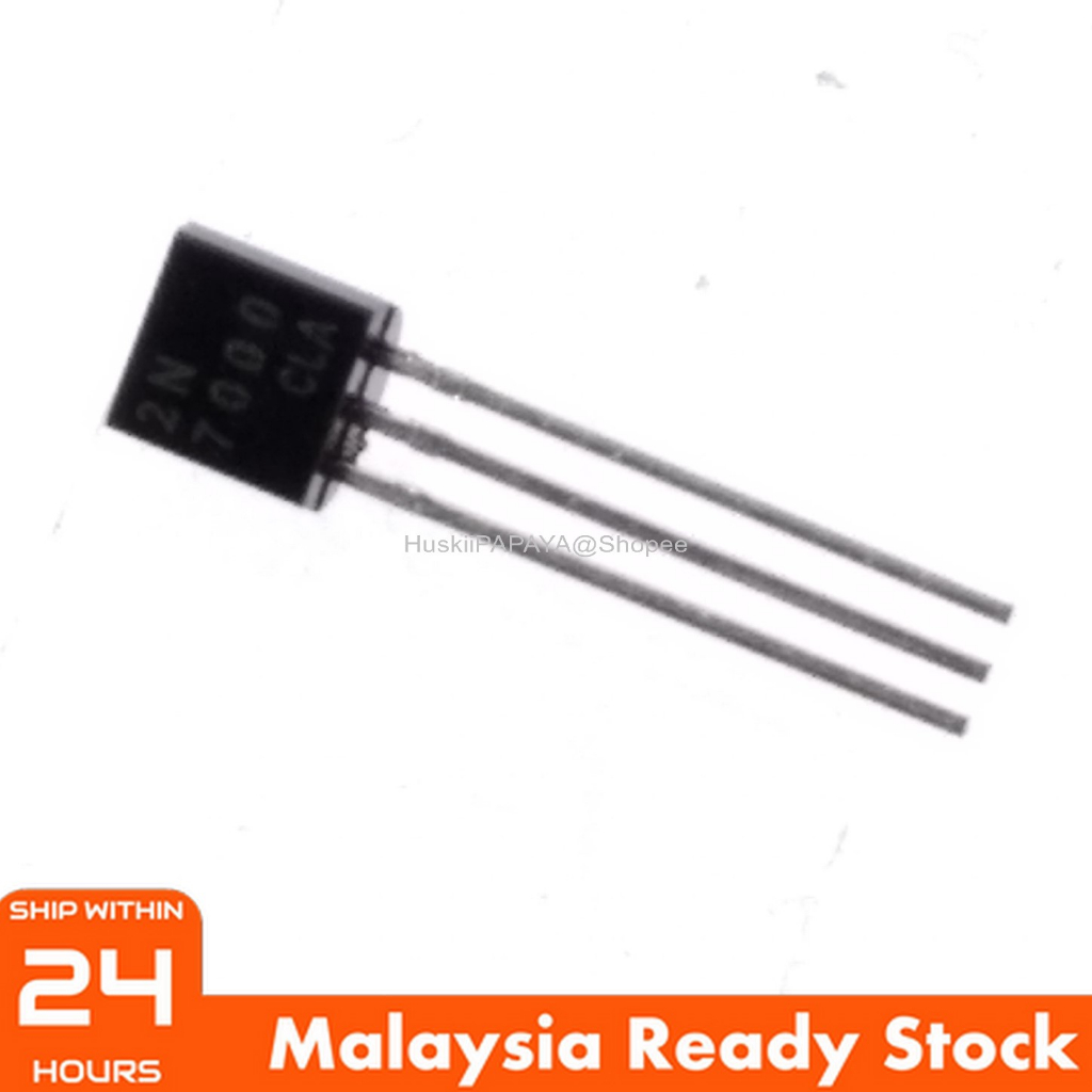 [var] Transistor 2n7000 Npn Shopee Malaysia