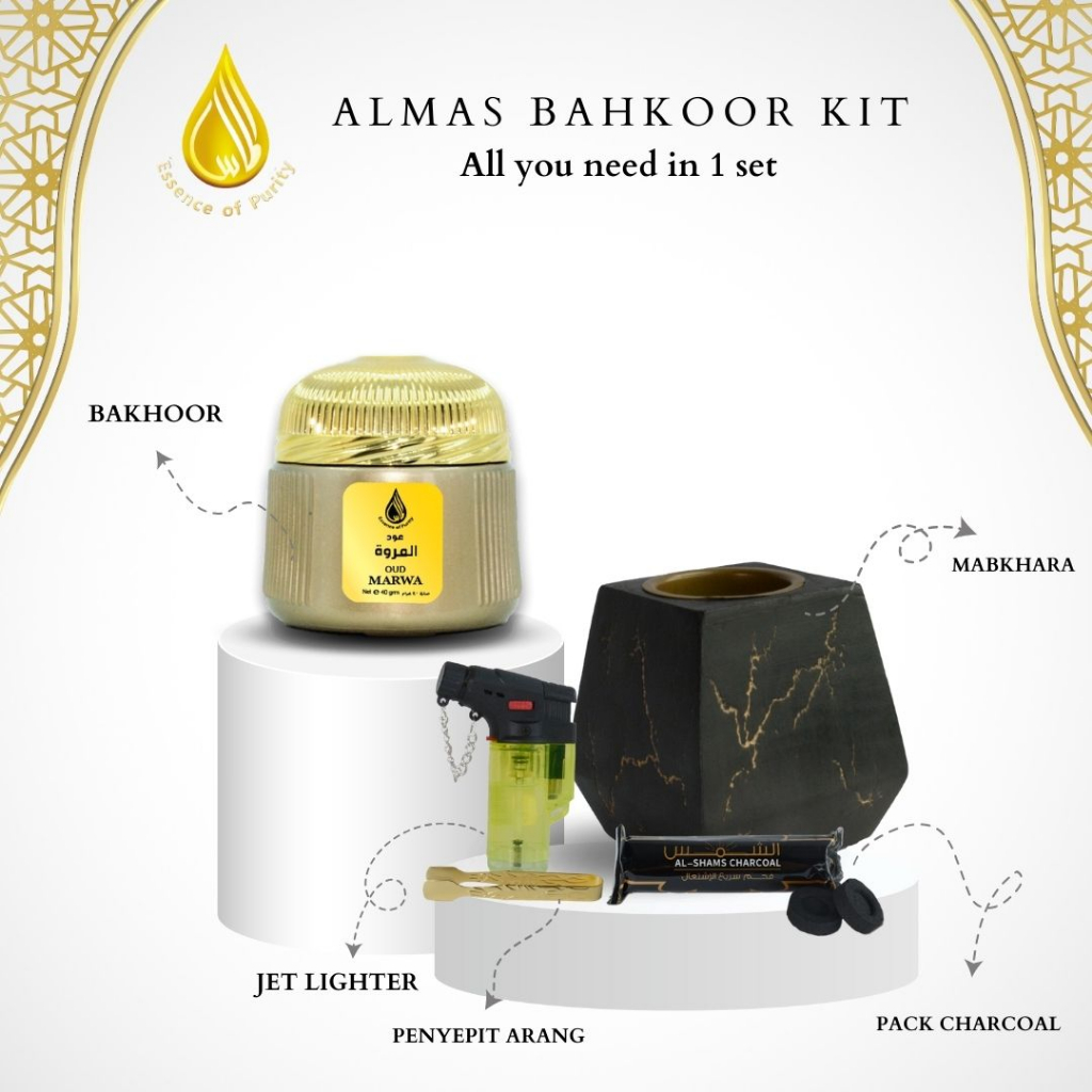 Almas Bakhoor Kit Viral Hot Sale Bakhoor Set Madinah, Bakhoor Almas Top ...