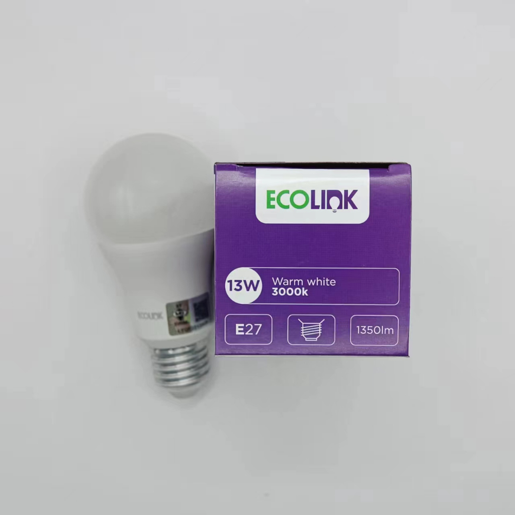 ECOLINK Led Bulb 13w E27(3000k/6500) | Shopee Malaysia
