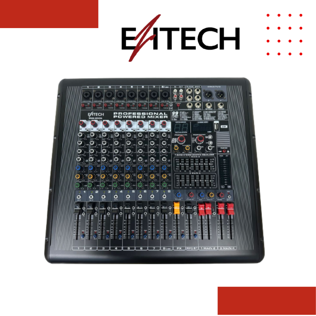 EZITECH PM4.650N POWER MIXER 8speakon out | Shopee Malaysia