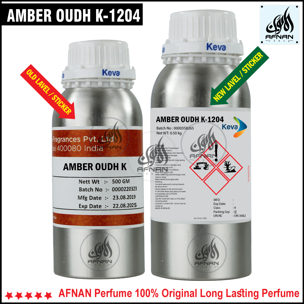 AMBER OUD K 1204 perfume Original KEVA Perfume INDIA UNISEX Attar Pati Minyak Wangi No Alkohol ...
