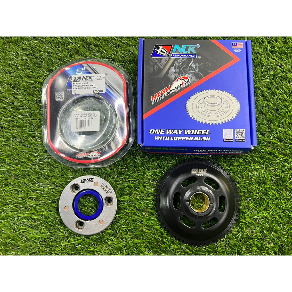 NLK One Way Starter Wheel Gear With Copper Bush & Starter One Way ...