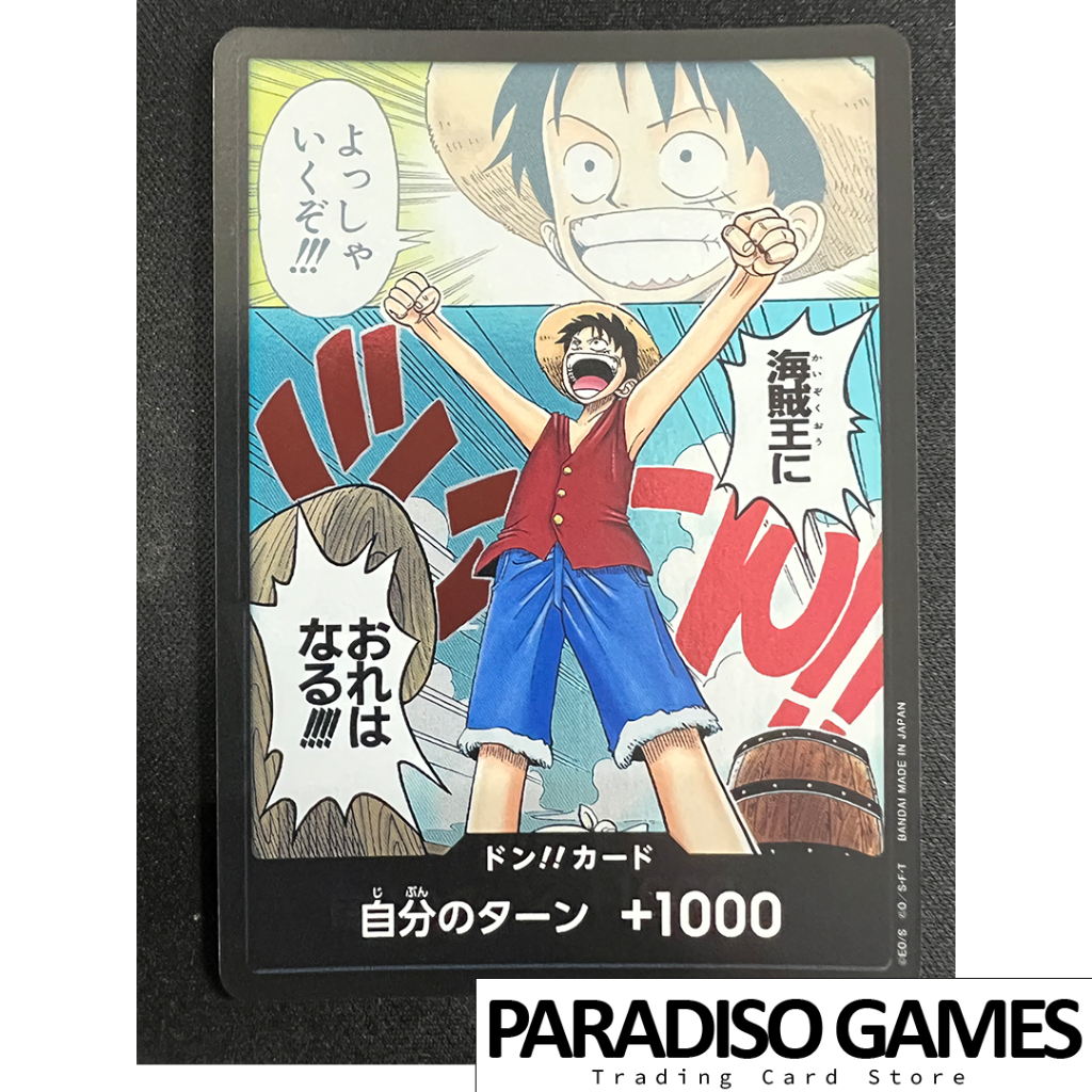 One Piece - OP01 - DON!! Card | Shopee Malaysia
