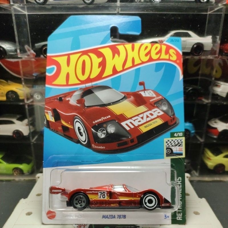 Hot Wheels MAZDA 787B , Retro Racers | Shopee Malaysia
