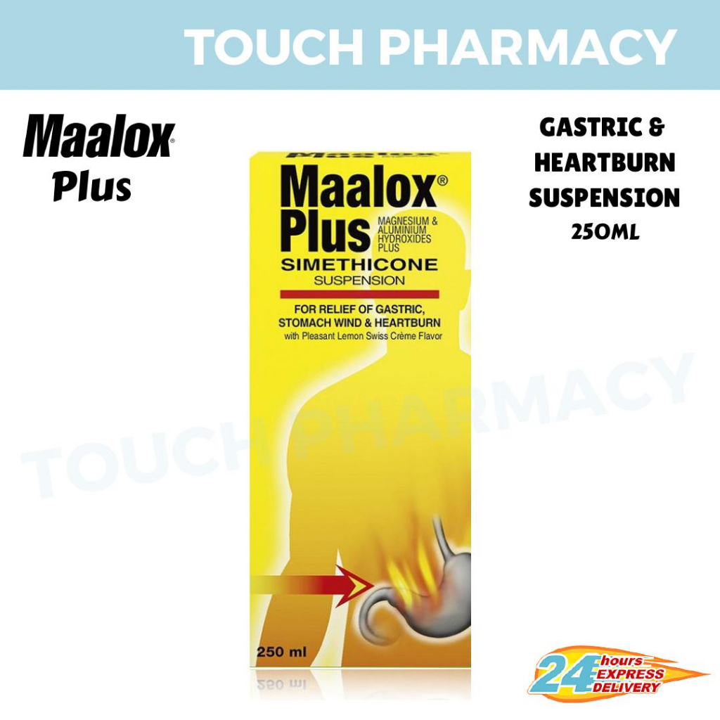 (EXP9/24) MAALOX Plus Gastric/Heartburn and Stomach-Wind Relief Oral ...