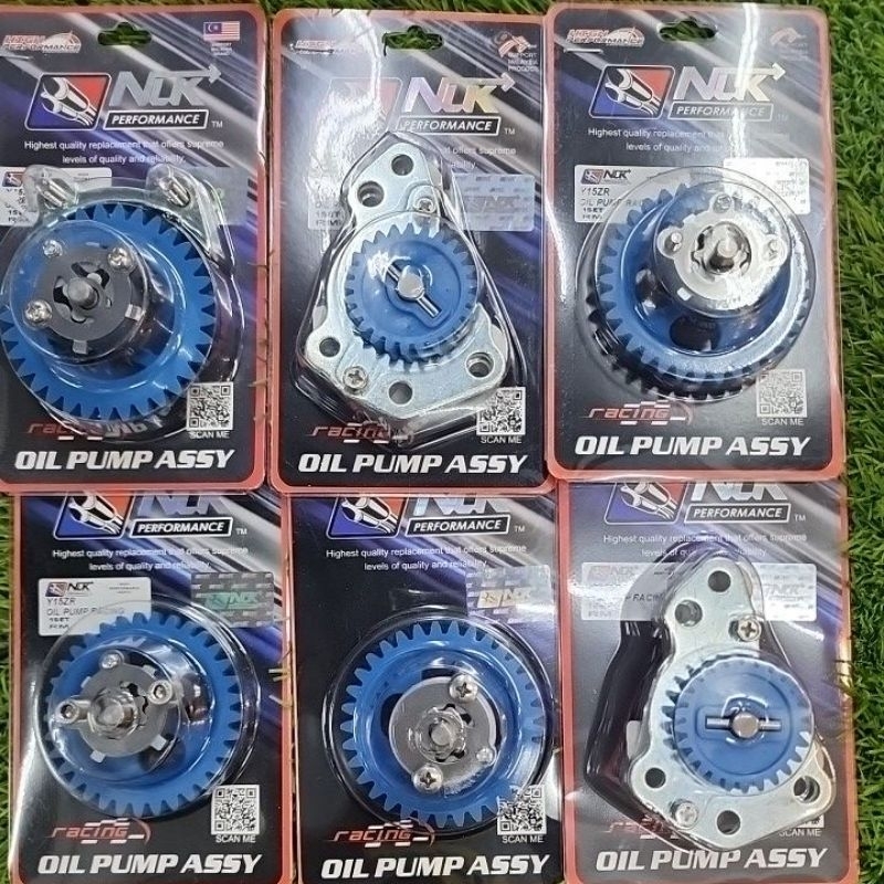 NLK Racing Super High Flow Racing Oil Pump YAMAHA Y15ZR V1 V2 NVX RS150 Srl115 W125 Lc5s Lc135 ...