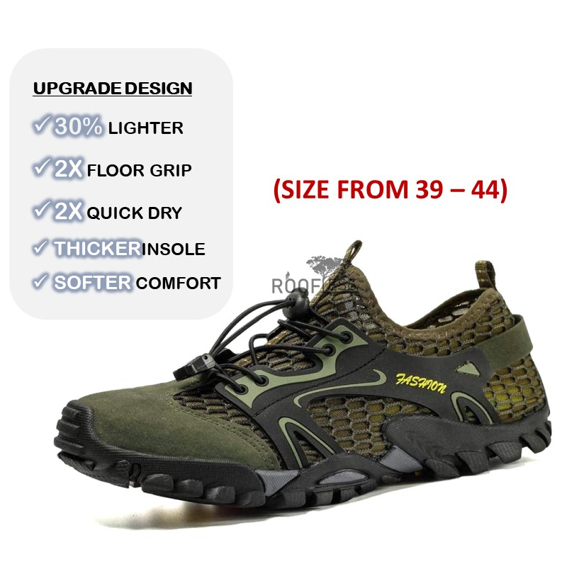 ROOFLESS Hiking Shoes Kasut Hiking Waterproof Trekking Shoes Kasut Air ...