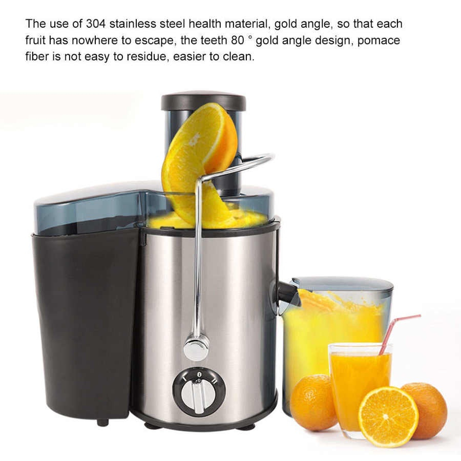 Stainless Steel Juicer Blender 400W 2 Gear Whole Fruit Vegetable ...