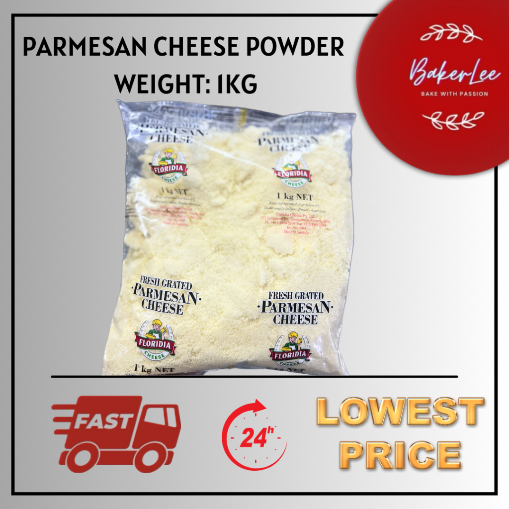 FLORIDIA PARMESAN CHEESE POWDER 1KG ORIGINAL PACKAGING | Shopee Malaysia
