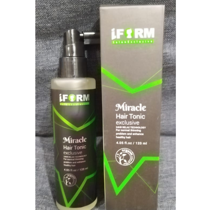 ready stock IForm Miracle Hair Tonic 120ml (alcohol free ) encourage ...