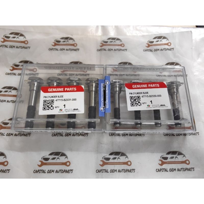 ROTOR Disc Brake Pin Caliper Pin Set Perodua Myvi Old 05-11 / Lagi Best ...