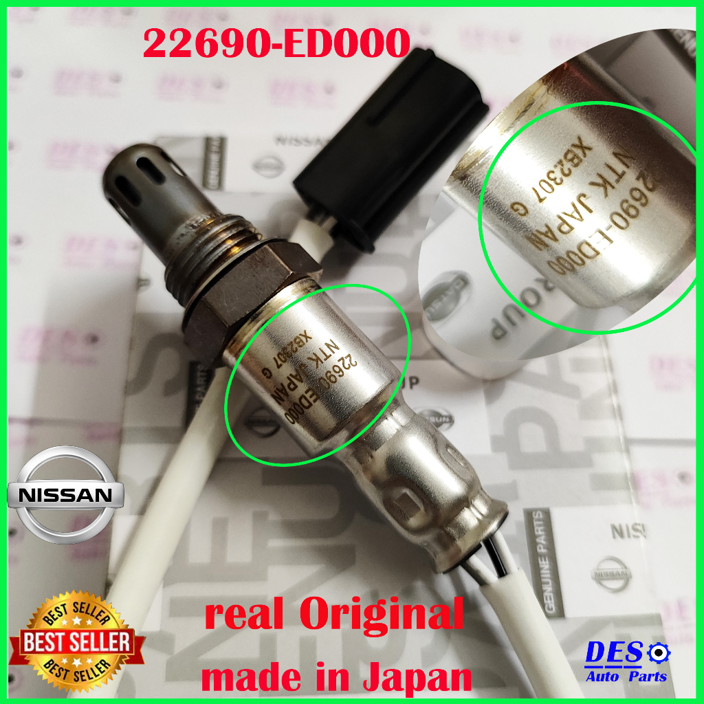 Nissan Livina Latio Tiida Teana Almera front And Rear Oxygen O2 Sensor Exhaust 22690-ED000 made ...