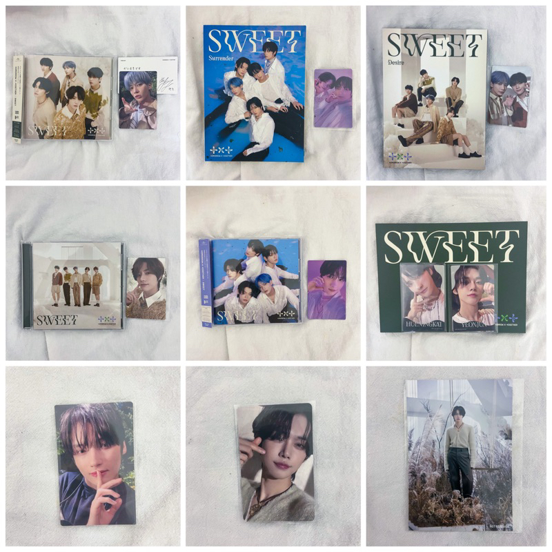 [READY STOCK] TXT JAPAN ALBUM SWEET YEONJUN SOOBIN BEOMGYU TAEHYUN HUENINGKAI | Shopee Malaysia