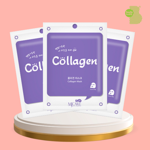 GET 3 Mijin Collagen Mask 22g | Shopee Malaysia