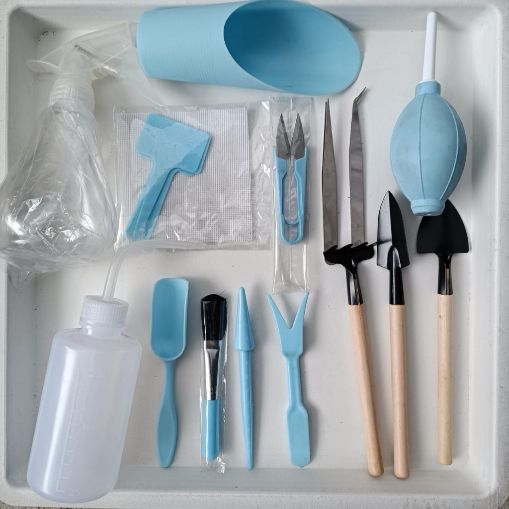 Gardening Tool Set 16in1/Succulent Terrarium DIY Tool Kit (Random ...