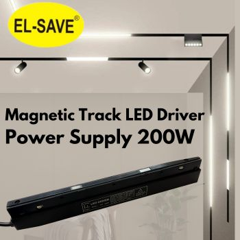 Magnetic Track LED Driver 200W Power Supply | Shopee Malaysia