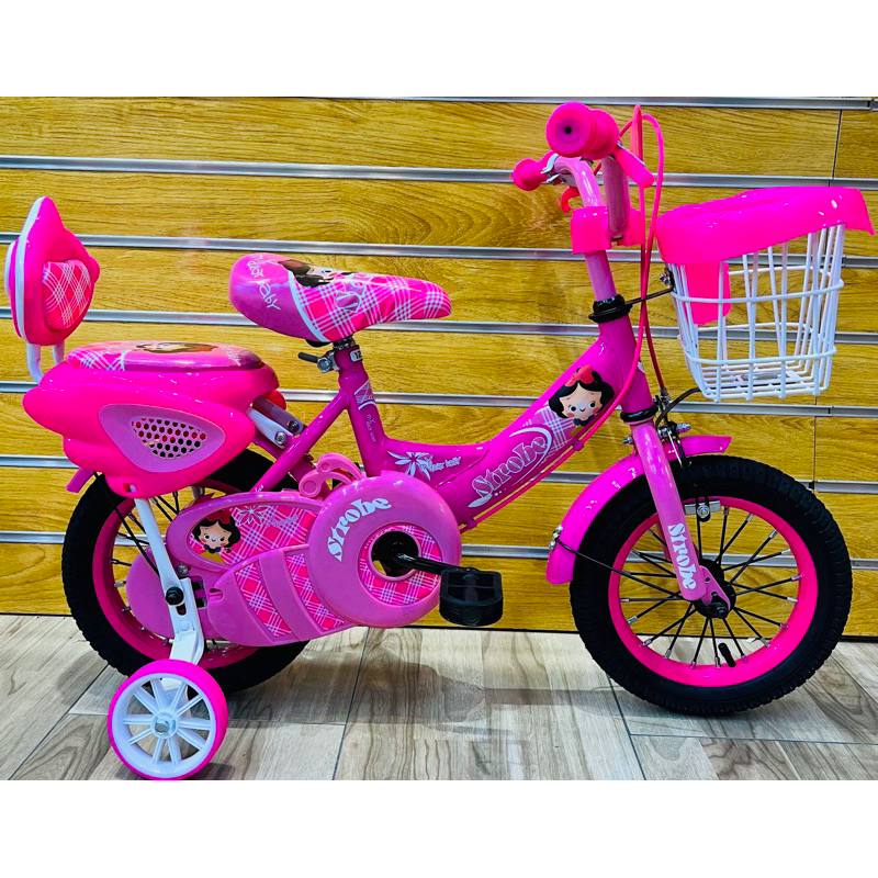 12" BASIKAL KANAK-KANAK SAIZ 12'' INCH GIRL SESUAI UNTUK 2 - 4 TAHUN ...