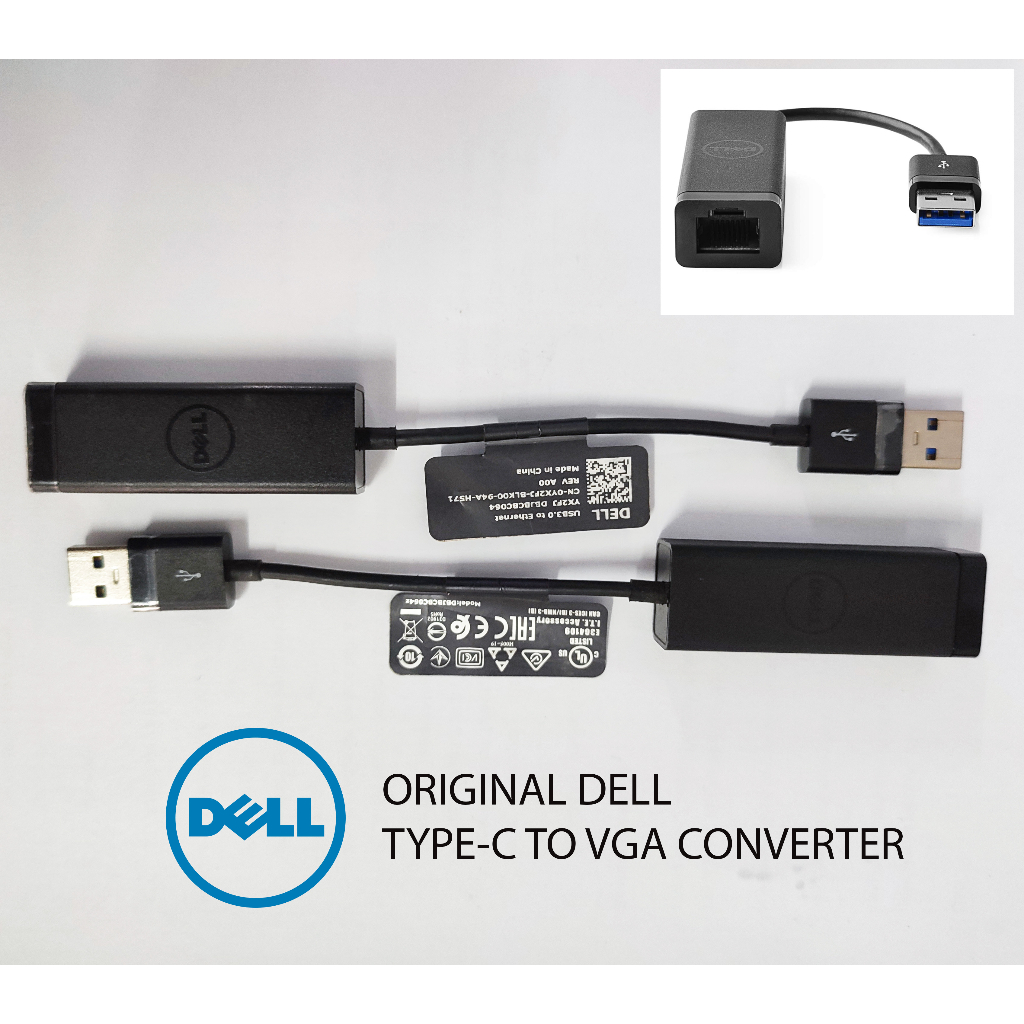 Dell USB 3.0 TO LAN Port Converter [ORIGINAL/GENUINE DELL] Refurbished ...