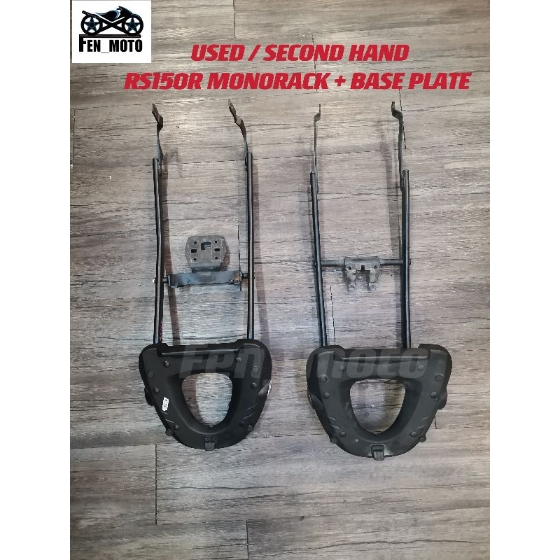 GIVI KAPPA RS150R ADV150 R15 HEAVY DUTY MONORACK TOP BOX RACK USED ...