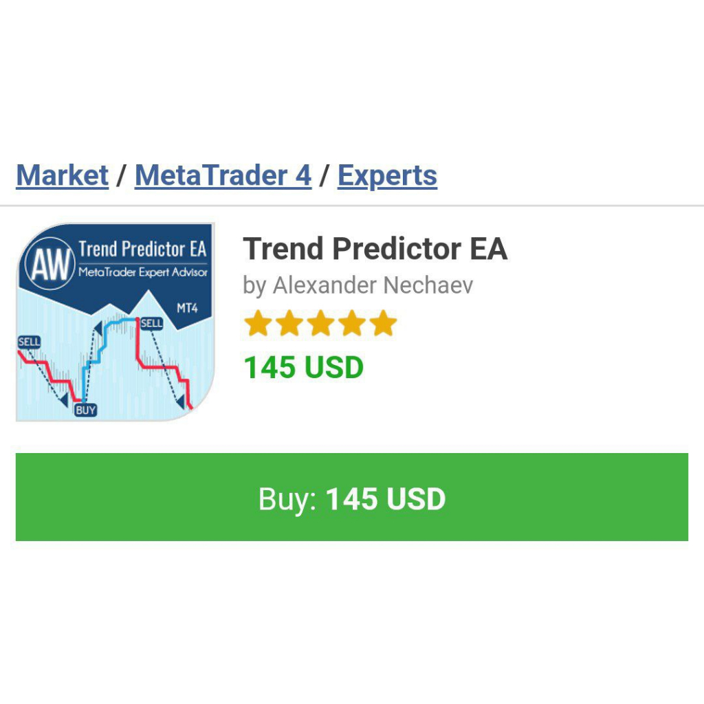 AW Trend Predictor EA V1.20 MT4 Unlimited + Set | Shopee Malaysia