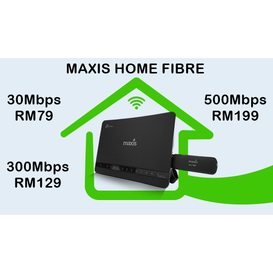 Maxis Fibre Unlimited Plan | Shopee Malaysia