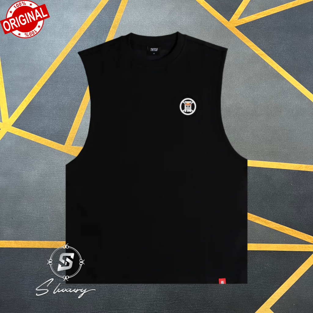 TNTCO X ONE PIECE LUFFY LOGO TANK TOP (OVERSIZE) | Shopee Malaysia