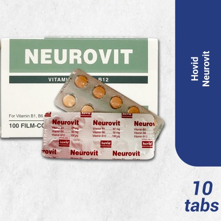 Hovid Neurovit Forte 10's per strip ( High Strength ) | Shopee Malaysia